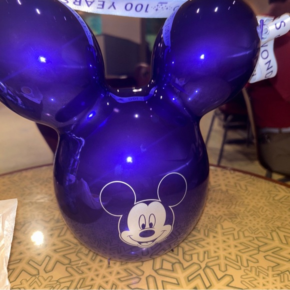 Disney | Kitchen | Metallic Disney0 Purple Mickey Mouse Balloon Popcorn ...